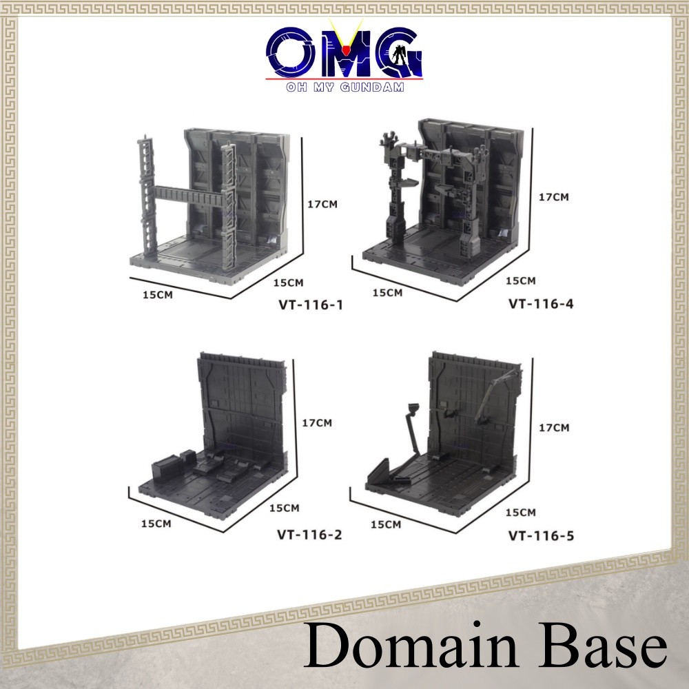 VT Gundam Domain Base VT-116 Gundam Action Base Gundam Stand HG Stand ...