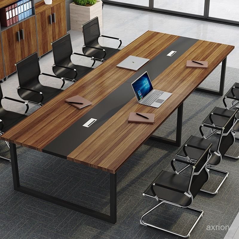 Conference Table Long Table Simple Modern Office Table and Chair ...