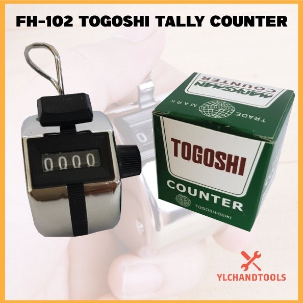 FH-102 TOGOSHI TALLY COUNTER ( MADE IN TAIWAN ) | Shopee Singapore