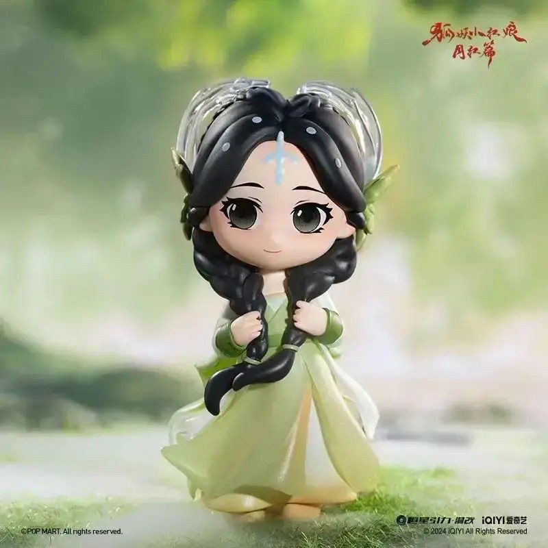 POPMART Pop Mart Fox Demon Little Matchmaker Moon Red Series Blind Box ...