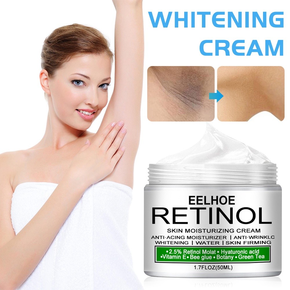 EELHOE RETINOL Whitening Cream Bleaching Face Body Lightening Cream ...