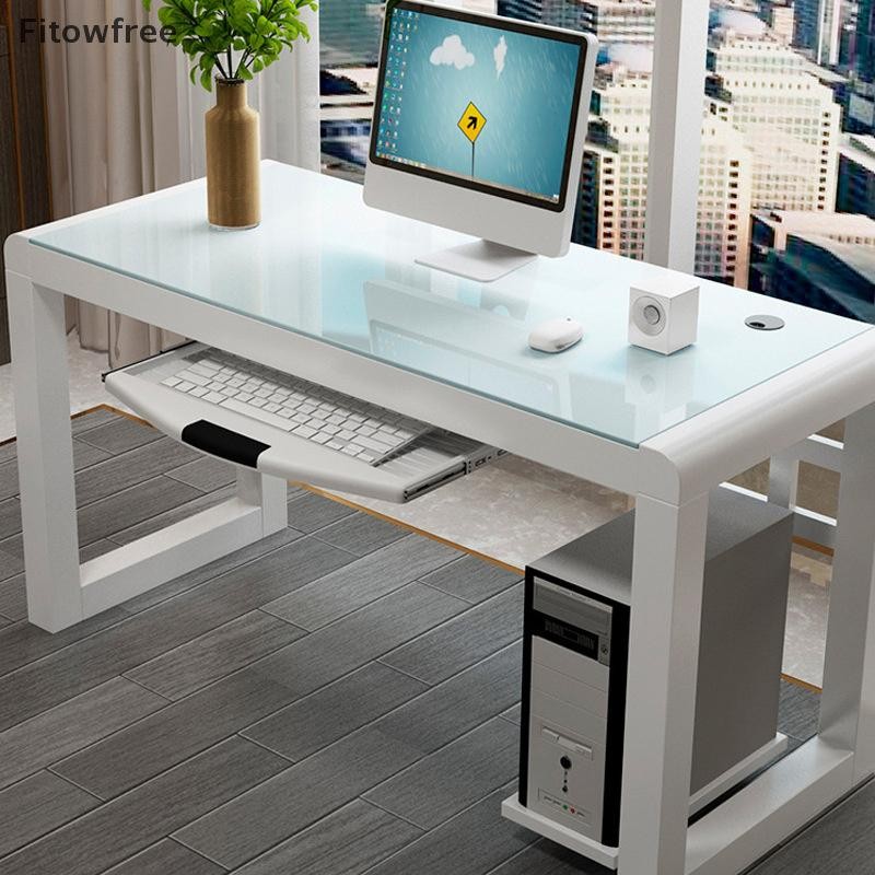 Fitow Computer Under-desk Adjustable Keyboards Mouse Drawers Desktop PC ...