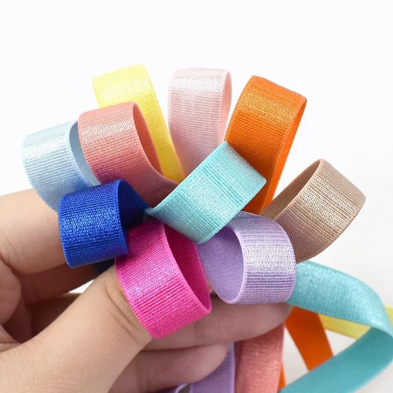 5/10M Length 12mm Wide Nylon Elastic Bands for Bra Underwear Strap ...