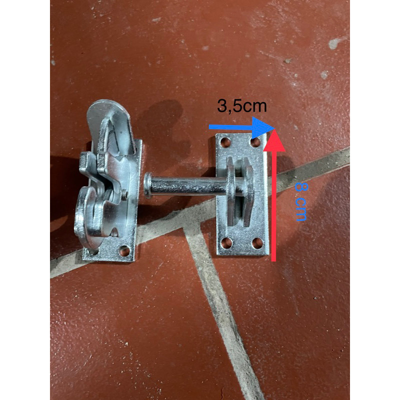 Automatic gate latch, large sturdy latch, with horizontal sliding door ...