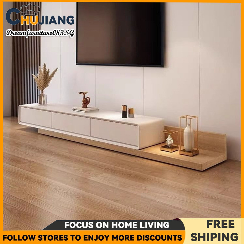 TV Cabinet Retractable Simple Stretch Small Apartment Floor-standing ...