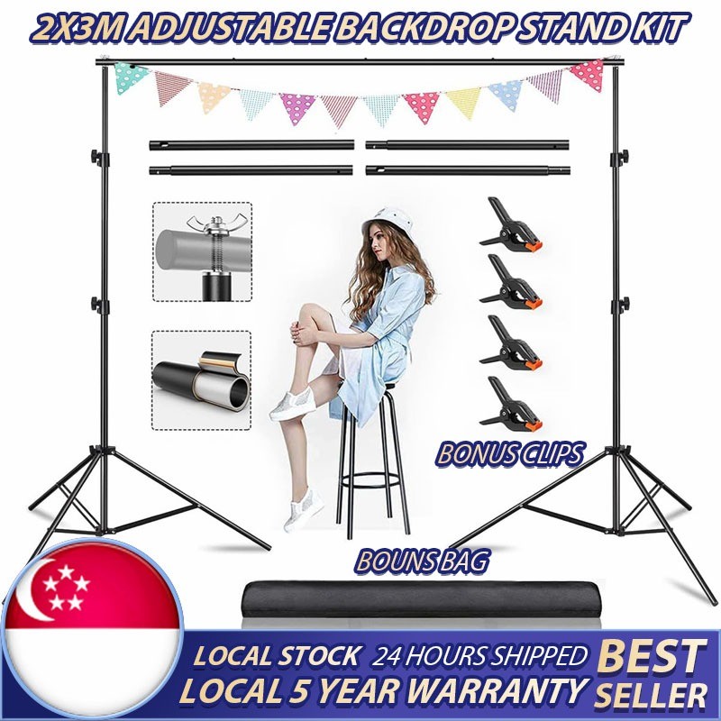 2x3m Backdrop stand background stand Heavy duty studio equiment ...
