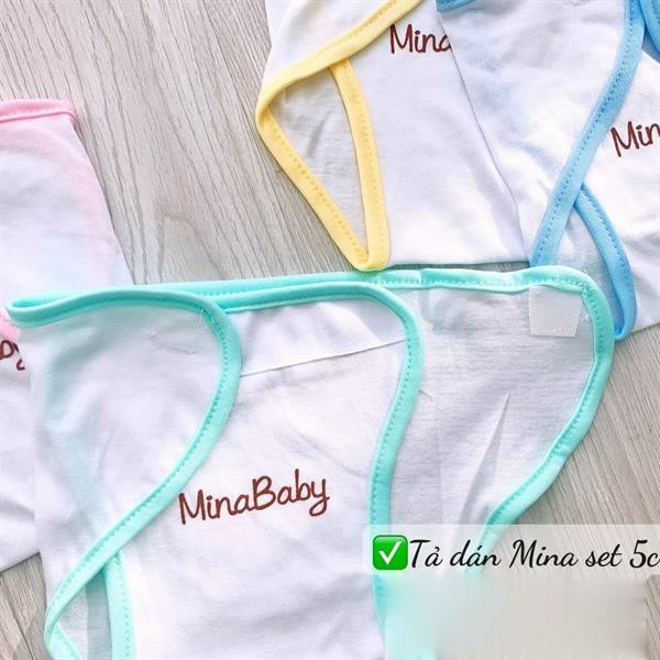 [New Model] Combo of 5 cotton diapers, cute and super breathable Mina ...