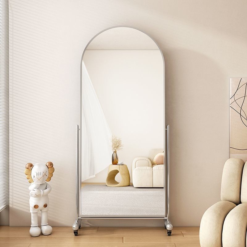 {SG Sales} Floor Mirror Full Body Mirror Standing Mirror Movable Full ...