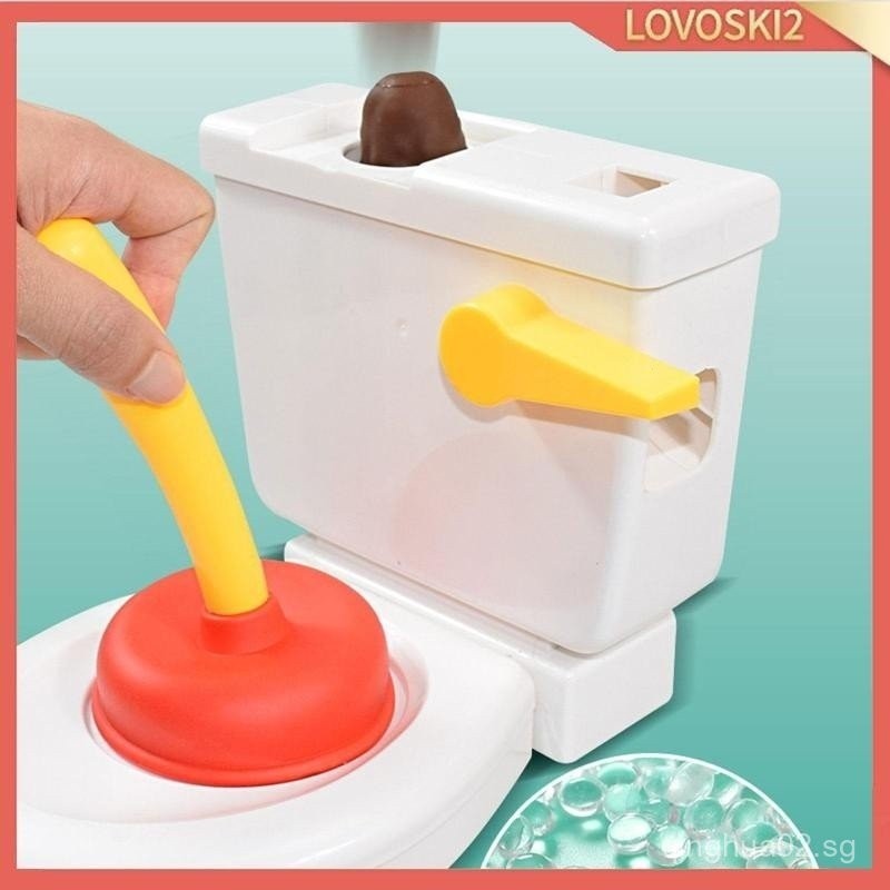 [Lovoski2] Flushing Jet Toilet Toys Toy Tricks Toy Flushing Toilet Toy ...