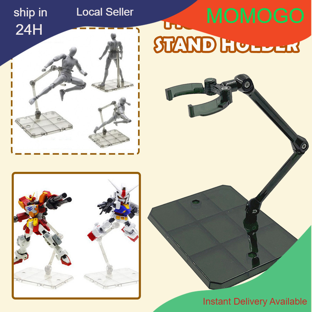 SD/HG/RG Gundam Gunpla Base Display Model Figure Stand Holder Tamashii ...