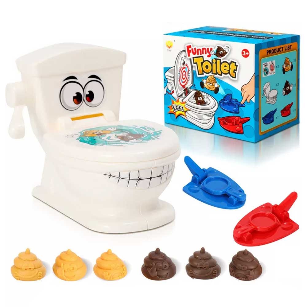 Poop Shoot Game Toilet Games Poo Toilet Game Toy Family Game Prank ...
