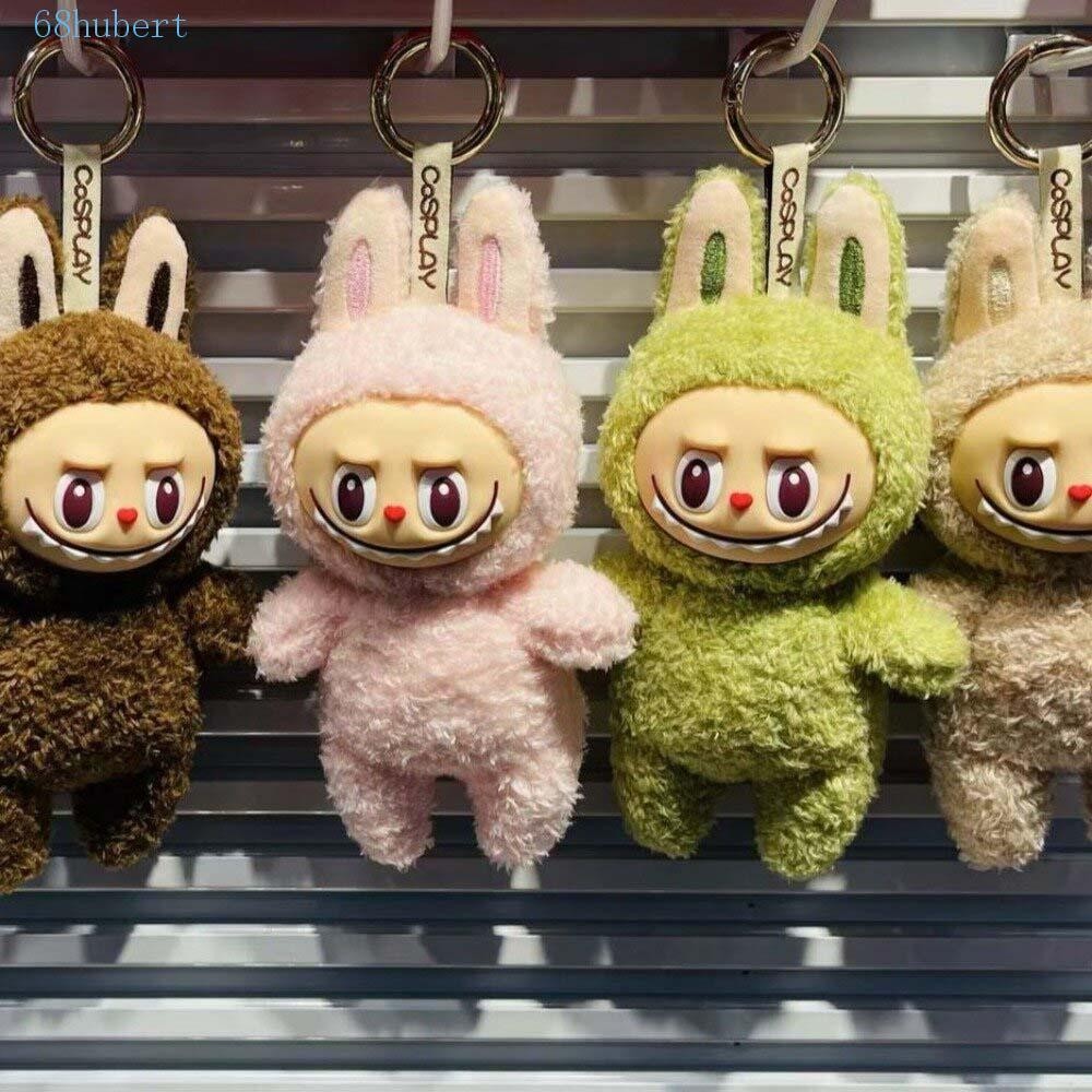 HUBERT Labubu Enamel Face Keyring, Backpack Charms Labubu Labubu Doll ...