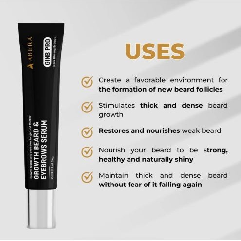 Minyak jambang dan bulu kening terbaru 2024 / GINB PRO Serum for Beard ...