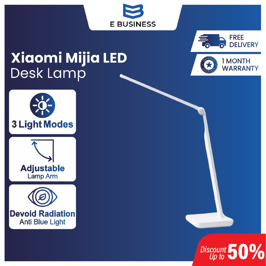 Xiaomi Mijia LED Desk Table Study Lamp Lite 2 Eye Protection Three ...