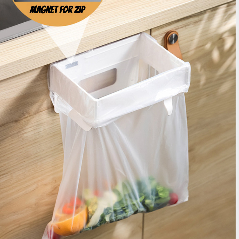 SG STOCK Small Trash Rack Trash Cover Garbage Bag Student Upper Bunk ...