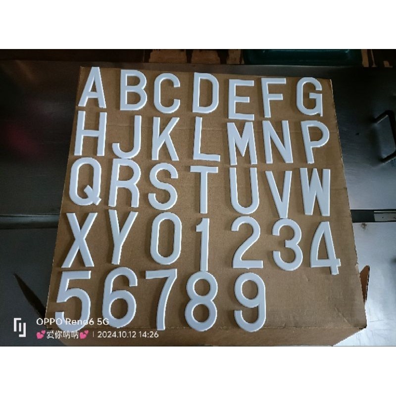BS Standard JPJ Car Number Plate White Plastic Font Nombor Plate Kereta ...