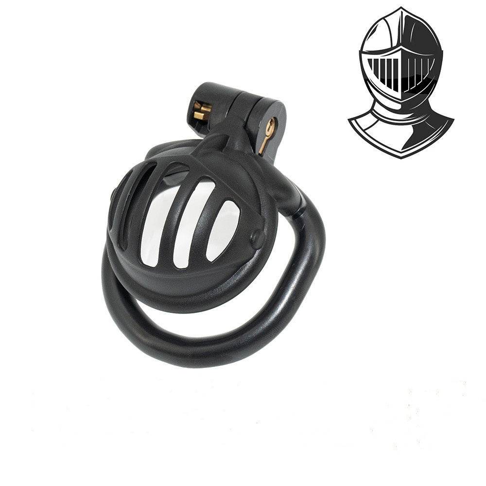 2025 New Design Knight's Helmet Chastity Device Cage for Men Couple ...