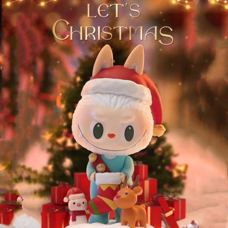 POP MART LABUBU Blind Box Together Christmas Series Blind Box ...