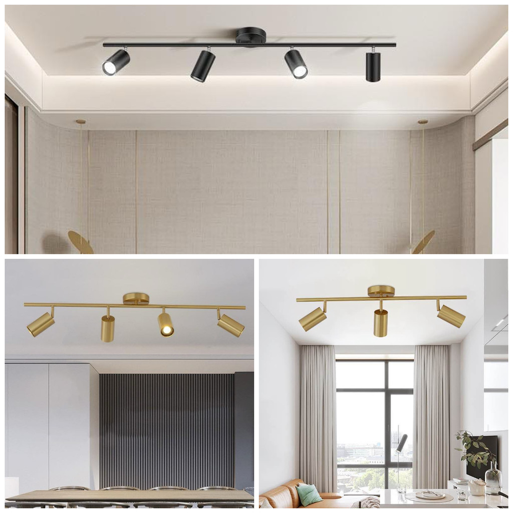 Modern LED Track Light Lampu Siling Lampu Trek Lampu Syiling Lampu ...