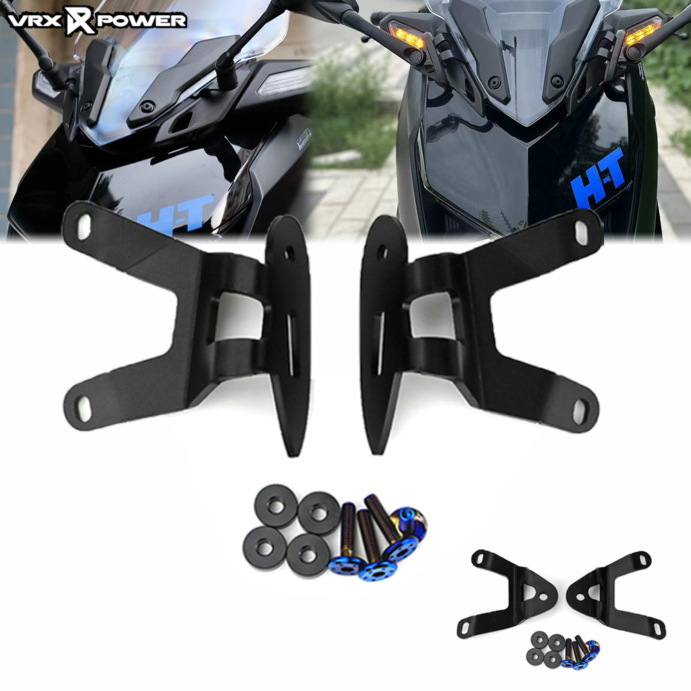 For YAMAHA XMAX 300 V2 2023 2024 XMAX Motorcycle Rearview Side Mirror ...