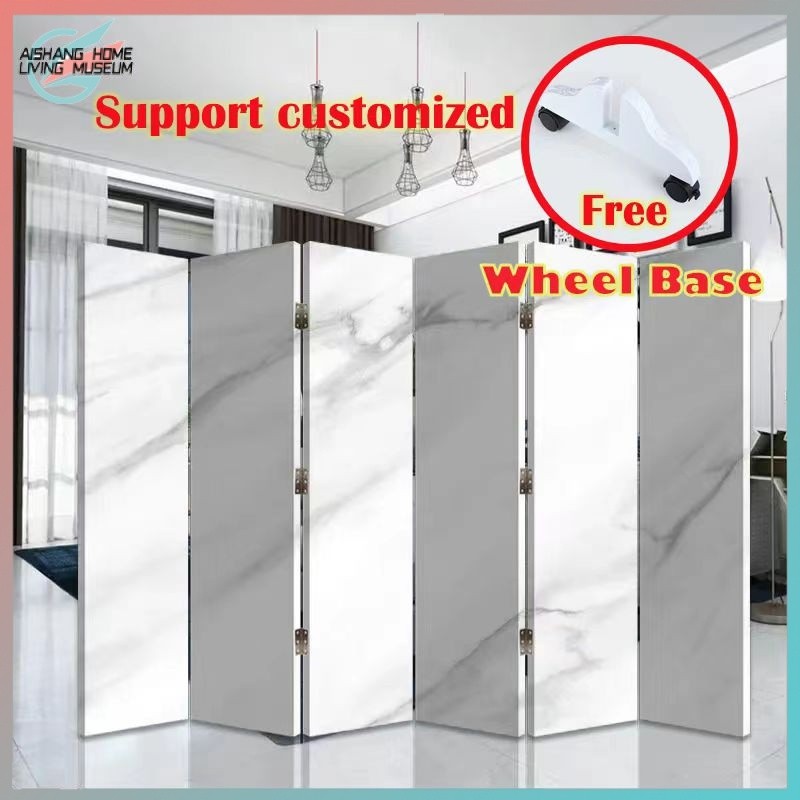 Living room partition divider folding screen living room bedroom mobile ...