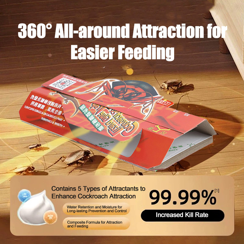 【🇸🇬𝗦𝗚 𝗦𝗧𝗢𝗖𝗞】Powerful Cockroach Trap Lizard Traps lizard killer Sticker ...