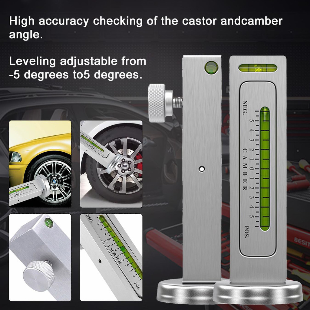 Four-wheel Alignment Magnetic Level, Level Ruler, Camber Angle ...