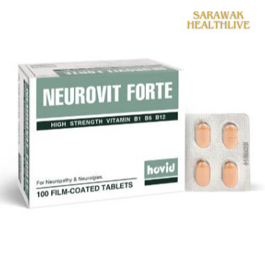 Hovid Neurovit Forte 100's Tablets (1 box) | Shopee Singapore