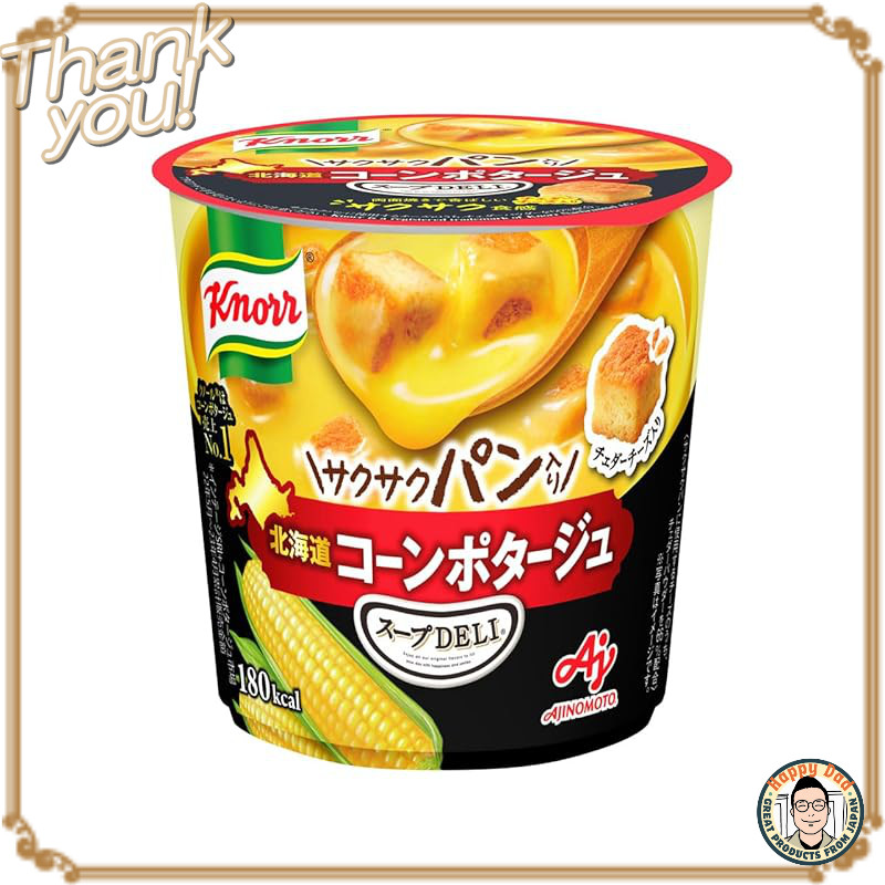 Knorr Soup DELI Crispy Bread Included Hokkaido Corn Potage Ajinomoto ...