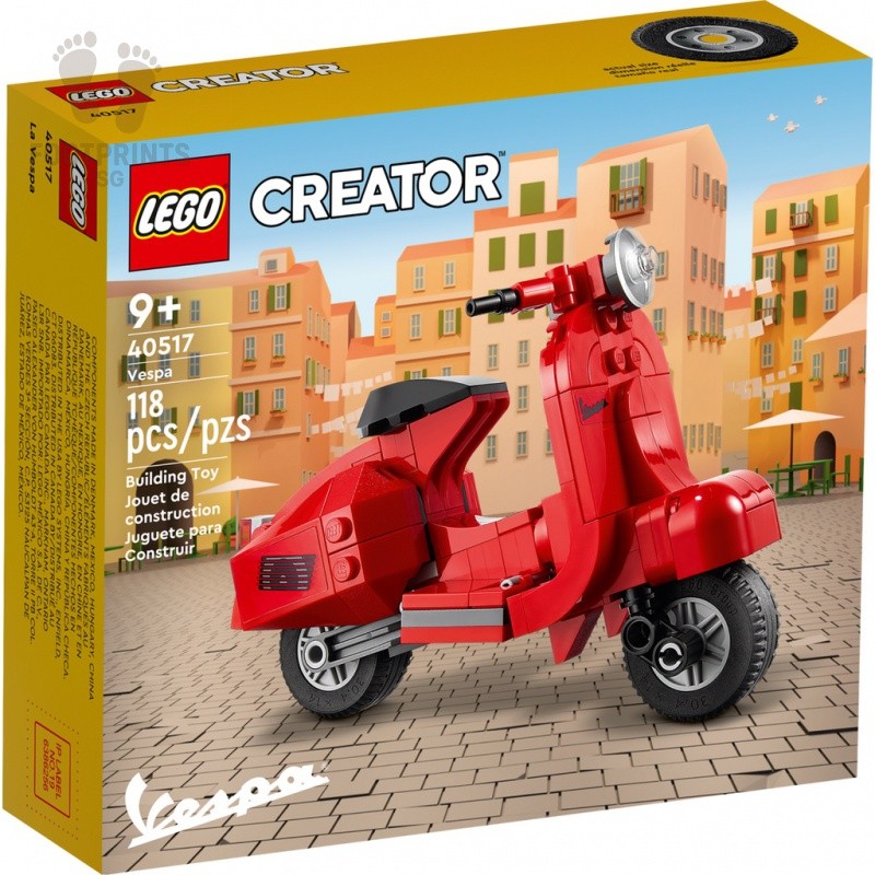 Footprints LEGO Creator 40517 VESPA | Shopee Singapore