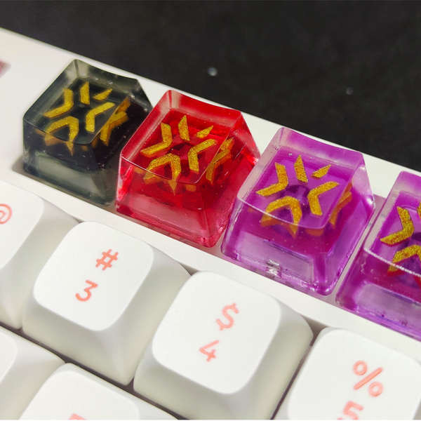 keycaps Valorant VCT Champion Set Theme Color, Handmade Resin ...