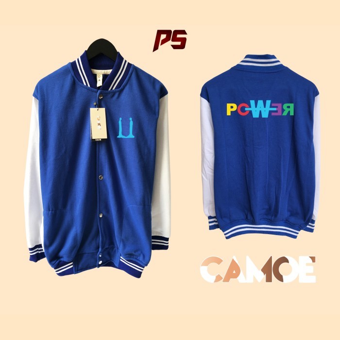 G-Dragon Power Gdragon G Dragon Logo Varsity Jacket | Shopee Singapore