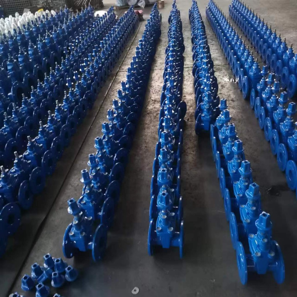 Underground Soft Gate Valve MZ45X Square Cap Elastic Soft Seal ...