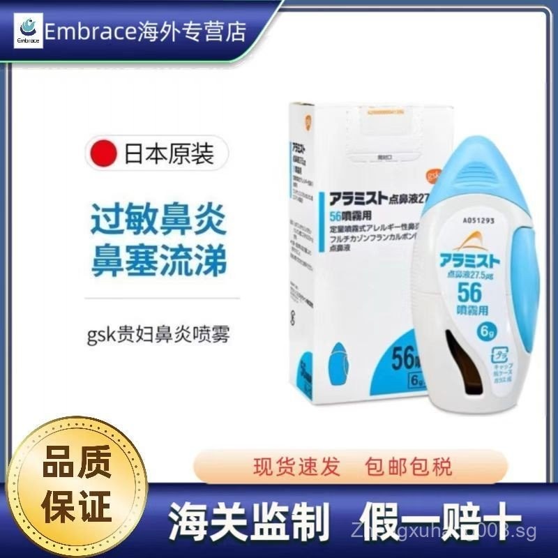 Japan GSK Lady Rhinitis Spray Children Acute and Chronic Allergic Nasal ...