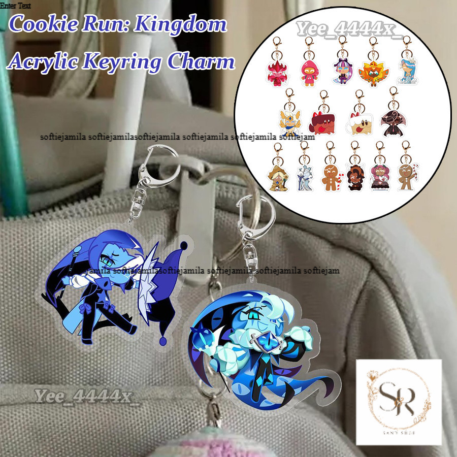 Cookie Run: Kingdom Shadow Milk Cookie Keychain Charm Game Character ng ...