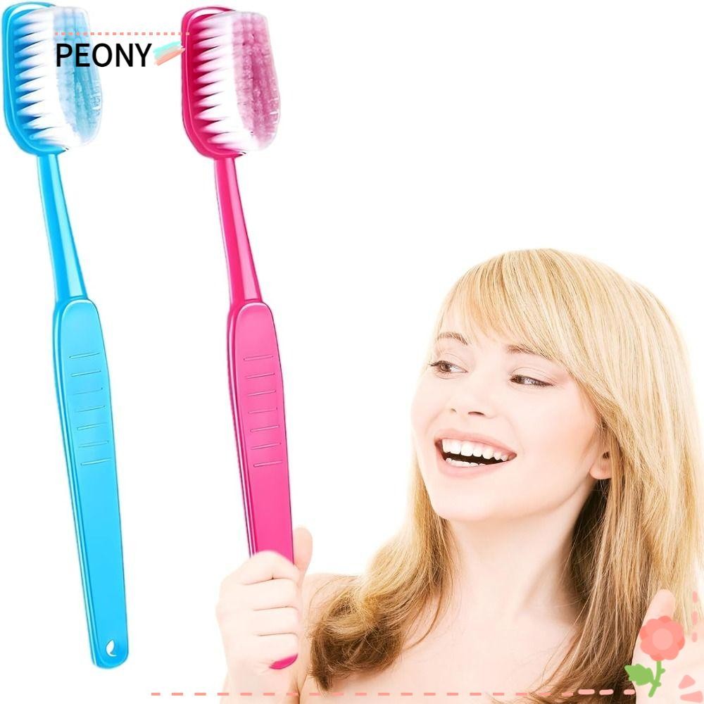 PEONIES Oversized Gag Novelty Bath Brush, Party Favor Long Handle ...