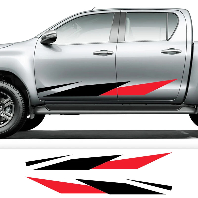 Car Door Side Stickers For Ford F150 Ranger Raptor Dodge RAM Isuzu Dmax ...