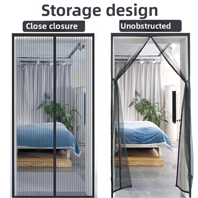 Magnetic Anti-Mosquito Door Curtain Breathable Door Screen for Summer ...