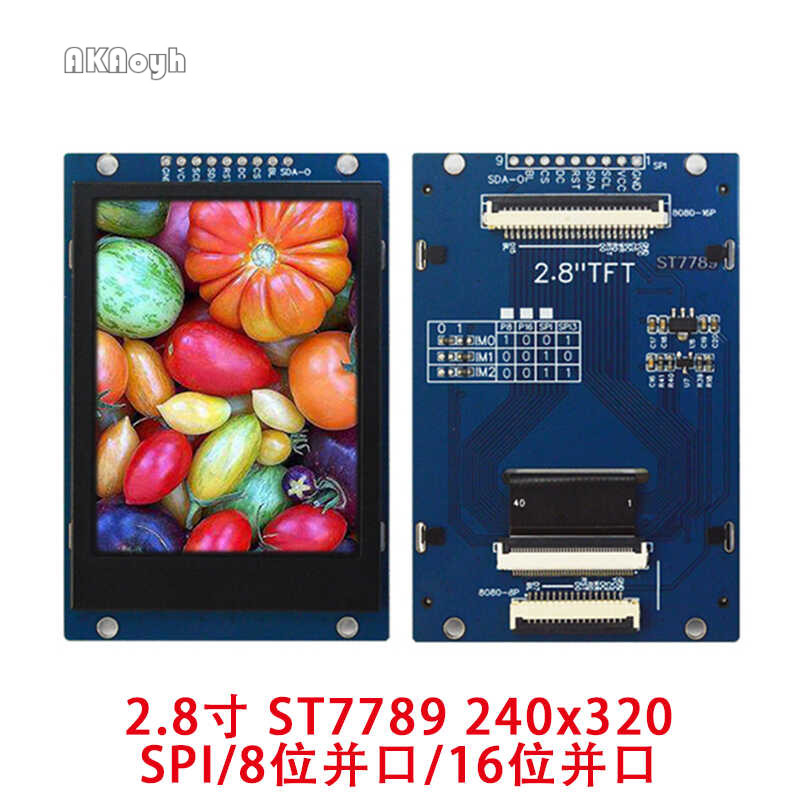 9 cm TFT LCD Display LCD Module 240x320 Full Color Screen ST7789 Small Screen SPI | Shopee Singapore