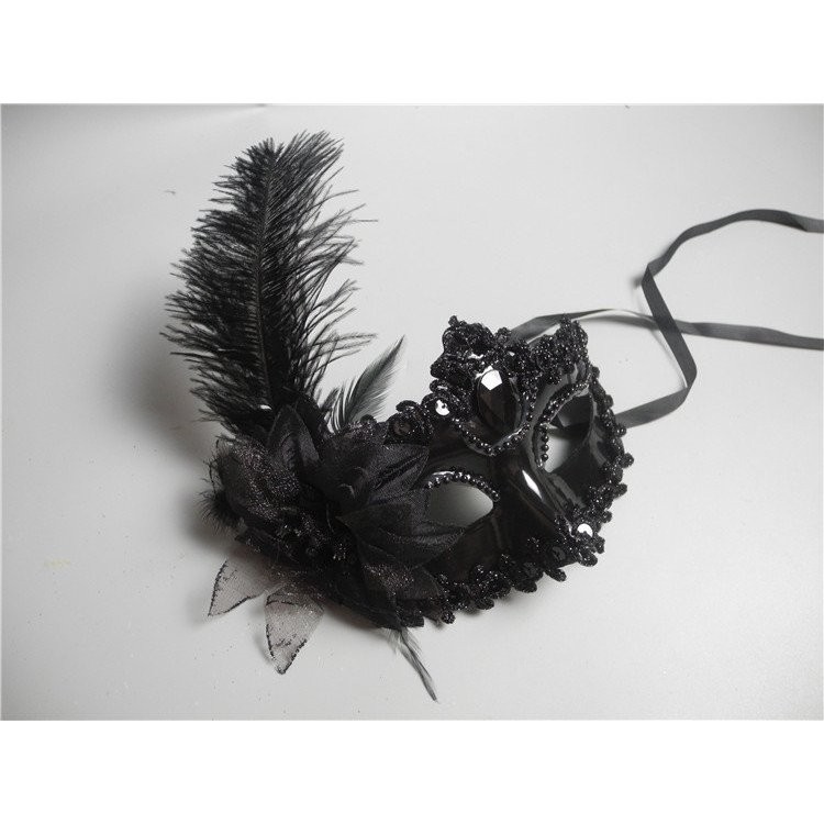 Venice Adult Masquerade Princess Mask Female Half Face Party Sexy Side ...
