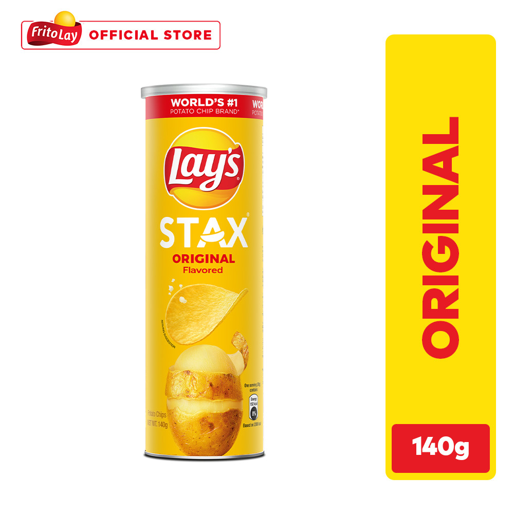 Lay's Stax Potato Chips 140g | Shopee Singapore