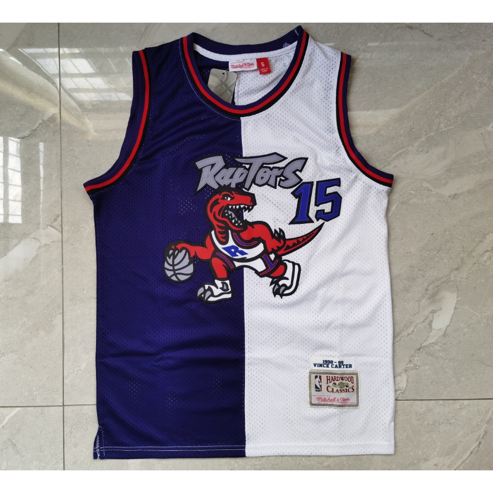 New NBA men's Toronto Raptors #15 Vince Carter retro embroidery ...