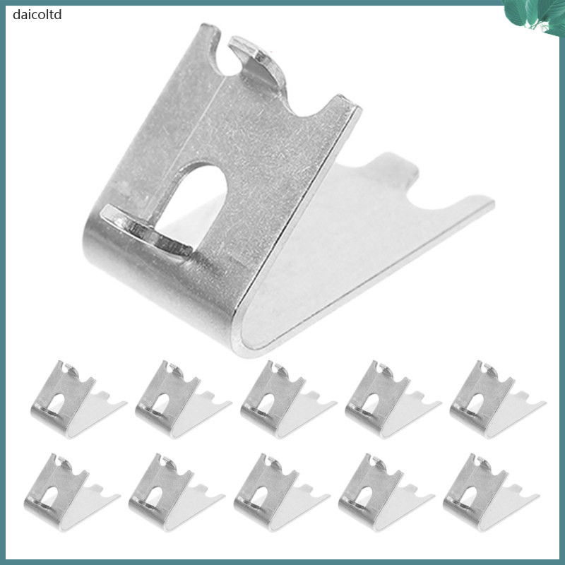 📦 14Pcs Stainless Steel Refrigerator Shelf Clips Freezer Shelf Support ...