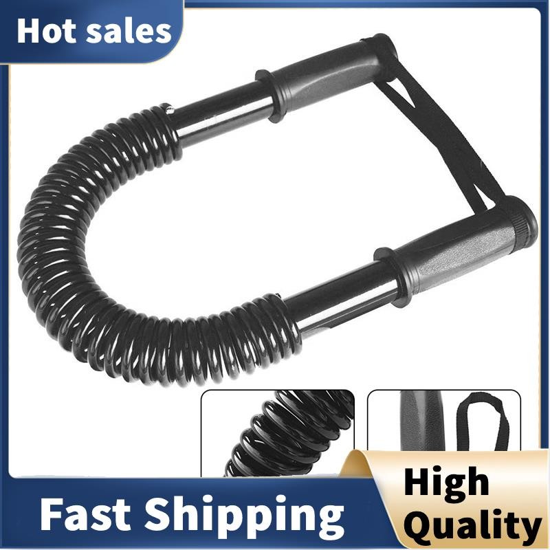 Power Twister Bar for Arm Shoulder Builder Spring Exercise Chest and ...