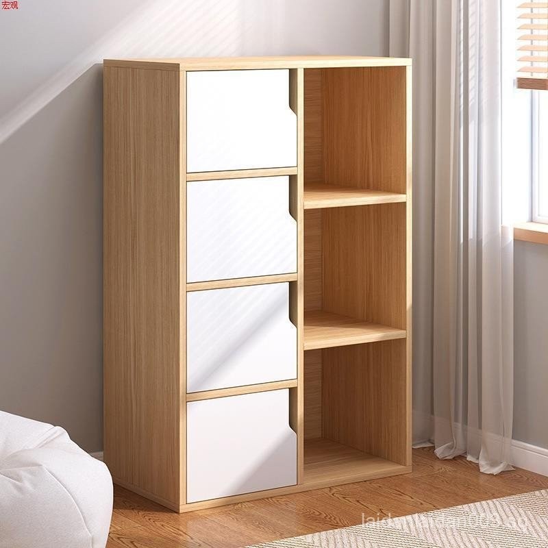 Bedroom Chest of Drawers Wall Simple Storage Cabinet Living Room Multi ...