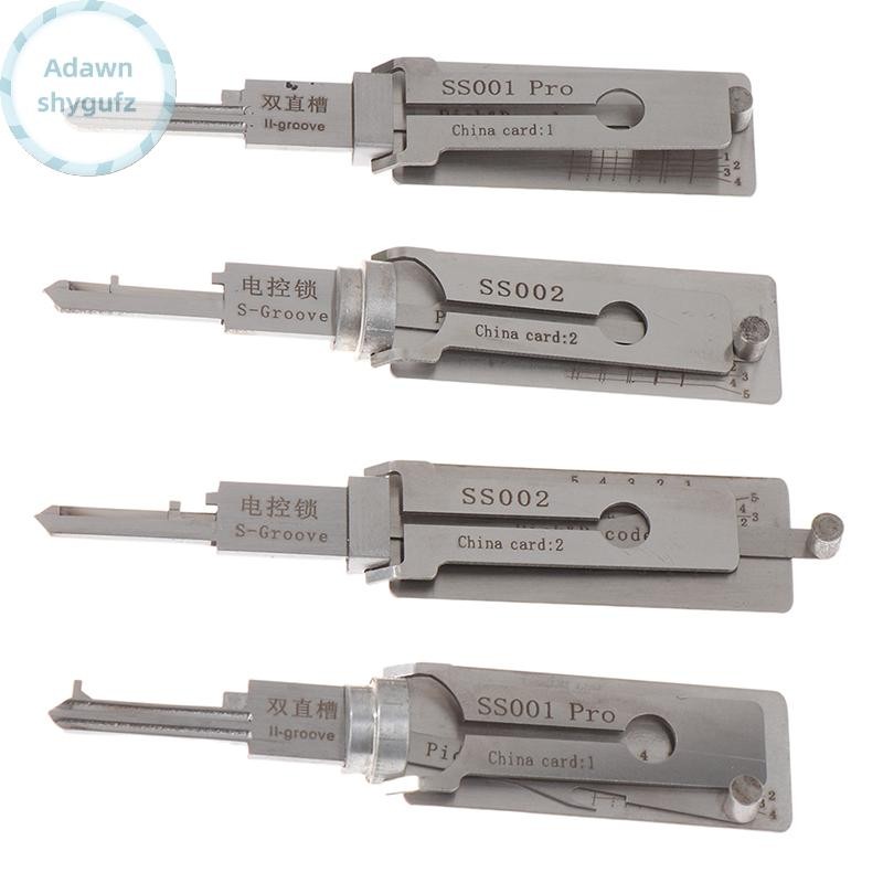 Adfz 1Pc 2 in 1 Tools Ruler SS001 SS002 Decoder Professional Hand Lock ...