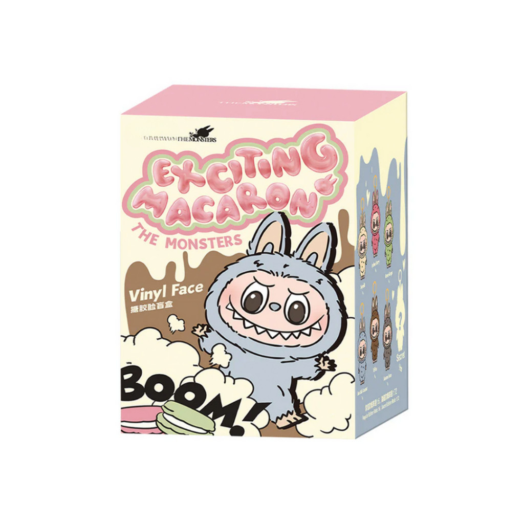 LABUBU | The Monster Version 1 : Tasty Macarons Vinyl Face Blind Box ...