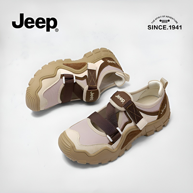 100% Authentic JEEP Outdoor Sports Mary Jane Shoes Women Spring New ...