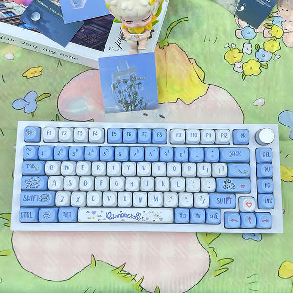 keycaps custom keycaps Cinnamon Dog Mario Gundam Keycap Coral Sea ...