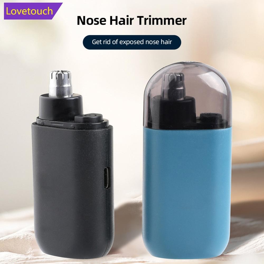 LOVETOUCH Electric Rechargeable Nose Hair Trimmer Portable Waterproof ...